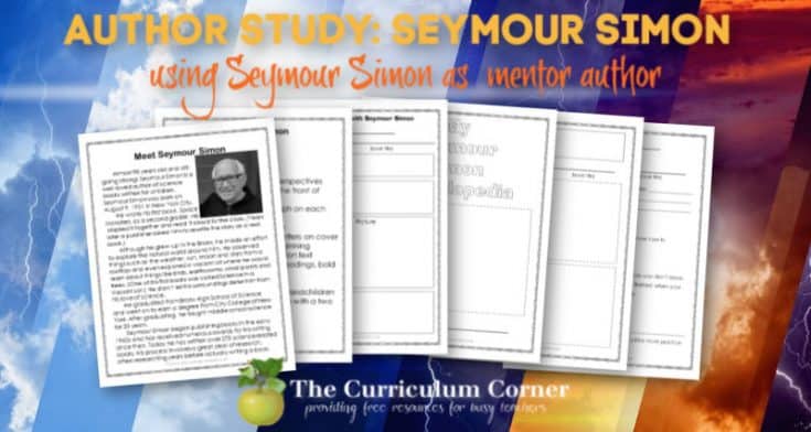seymour simon fb - The Curriculum Corner 4-5-6