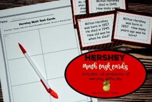 Hershey Bar Math - The Curriculum Corner 4-5-6