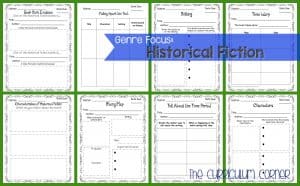 Genre Focus: Historical Fiction - The Curriculum Corner 4-5-6