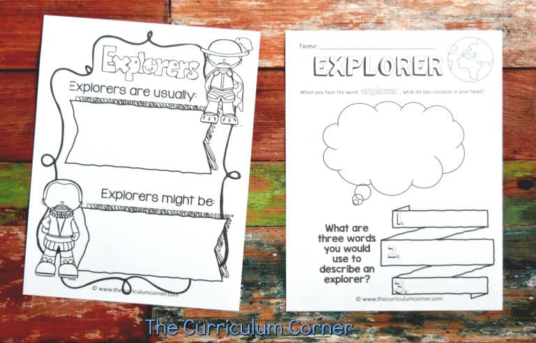 Focus on Explorers - The Curriculum Corner 4-5-6