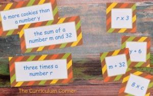 Fabulous Fall Math Centers - The Curriculum Corner 4-5-6