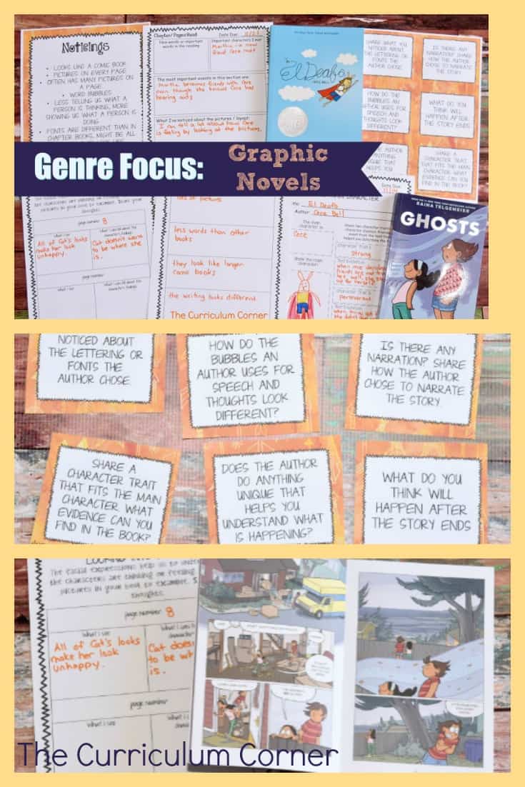 Genre Focus: Graphic Novels - The Curriculum Corner 4-5-6
