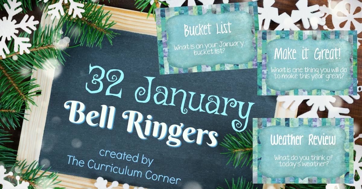 January Bell Ringers - The Curriculum Corner 4-5-6