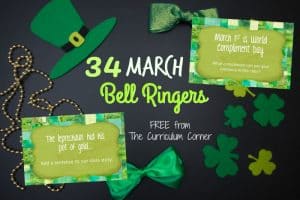 March Bell Ringers - The Curriculum Corner 4-5-6