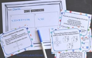 Problem Solving Challenge - The Curriculum Corner 4-5-6