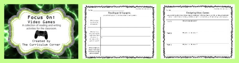 Focus on: Video Games - The Curriculum Corner 4-5-6