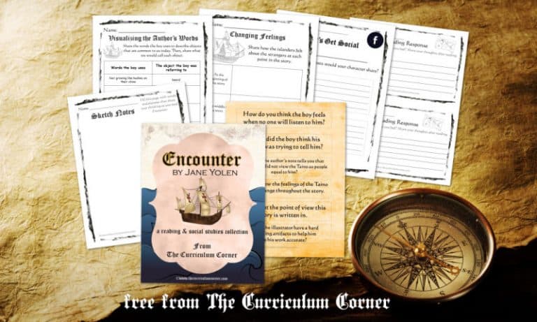 Book Study: Encounter - The Curriculum Corner 4-5-6