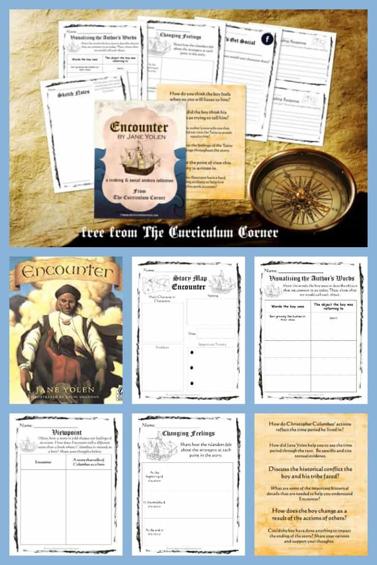 Book Study: Encounter - The Curriculum Corner 4-5-6