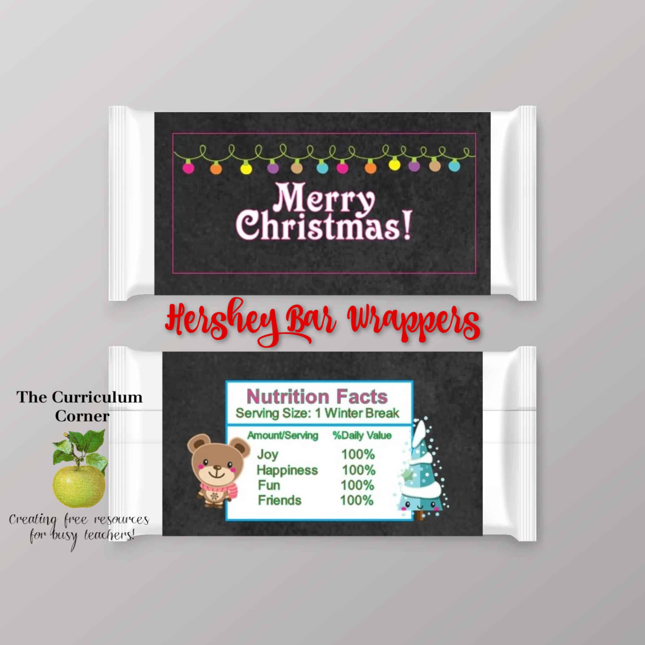 candy wrapper 3 - The Curriculum Corner 4-5-6