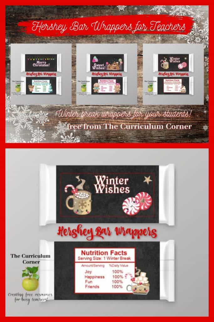 winter wrappers pinterest - The Curriculum Corner 4-5-6