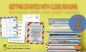 Close Reading Collection - The Curriculum Corner 4-5-6