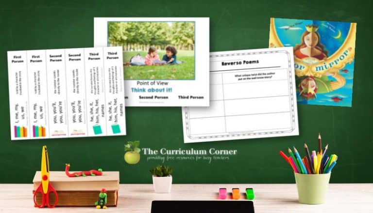 Point of View Mini-Unit - The Curriculum Corner 4-5-6