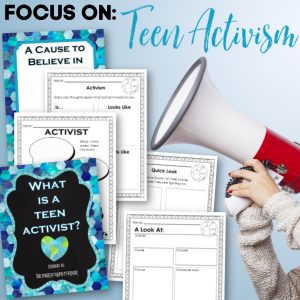teen activism feature - The Curriculum Corner 4-5-6