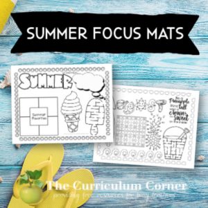 summer focus 1 feature - The Curriculum Corner 4-5-6