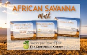 African Savanna: Virtual Sub Plans - The Curriculum Corner 4-5-6