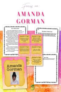 Focus on: Amanda Gorman - The Curriculum Corner 4-5-6