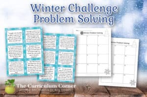 Winter Challenge Problem Solving - The Curriculum Corner 4-5-6