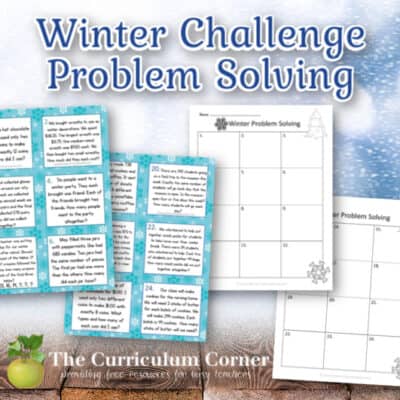 Winter Archives - The Curriculum Corner 4-5-6