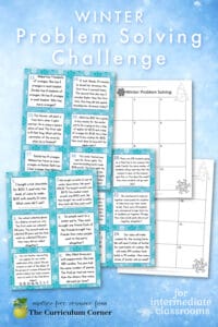 Winter Challenge Problem Solving - The Curriculum Corner 4-5-6