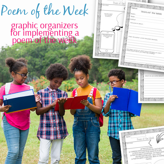 poem of the week feature - The Curriculum Corner 4-5-6