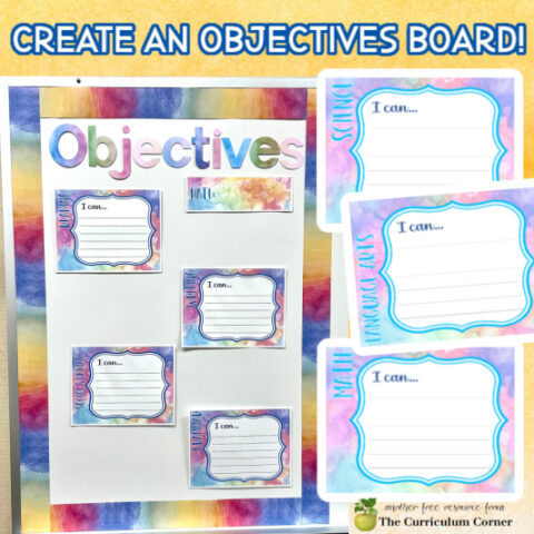 Organization Archives - The Curriculum Corner 4-5-6