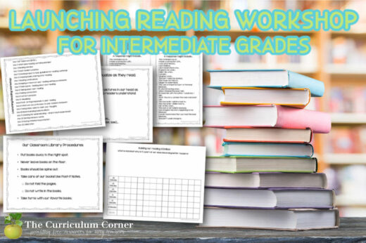 Launching Your Reader's Workshop - The Curriculum Corner 4-5-6