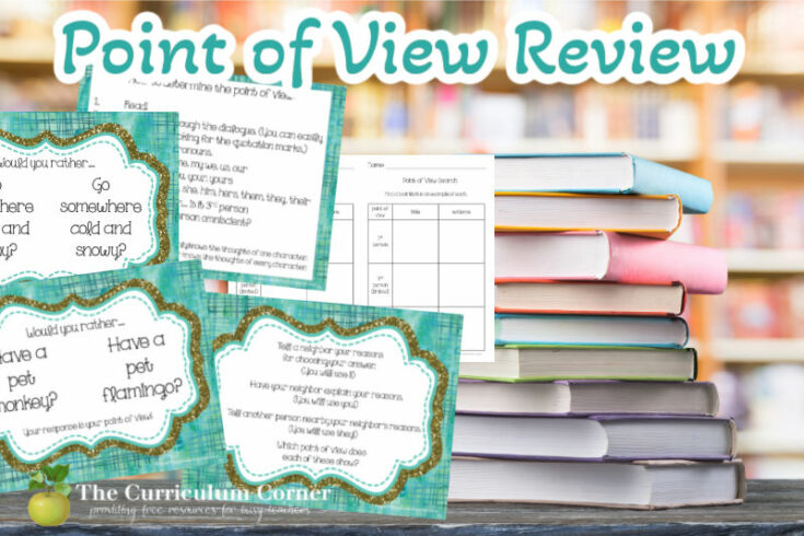 point-of-view-1 - The Curriculum Corner 4-5-6