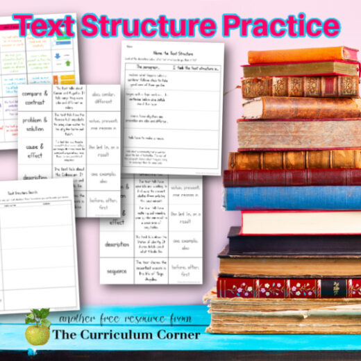 Informational Text Archives - The Curriculum Corner 4-5-6
