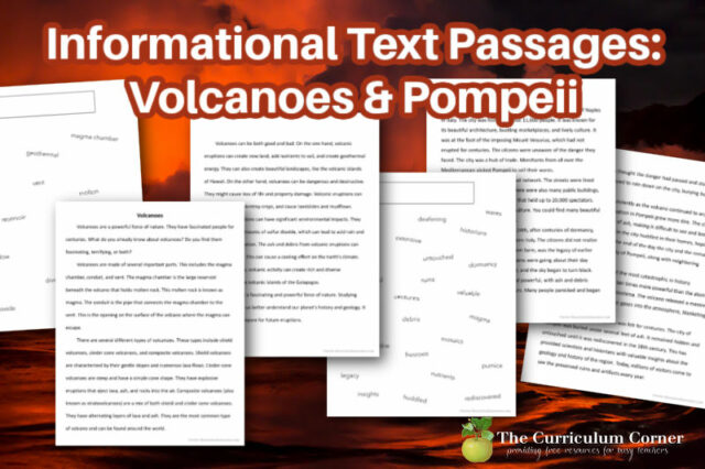 Ancient Rome: Pompeii - The Curriculum Corner 4-5-6