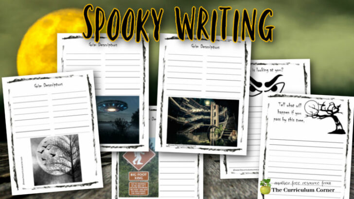 Spooky Writing Ideas - The Curriculum Corner 4-5-6
