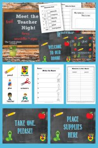 Meet the Teacher Night - The Kinder Corner