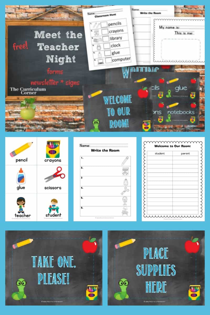 Meet the Teacher Night - The Kinder Corner