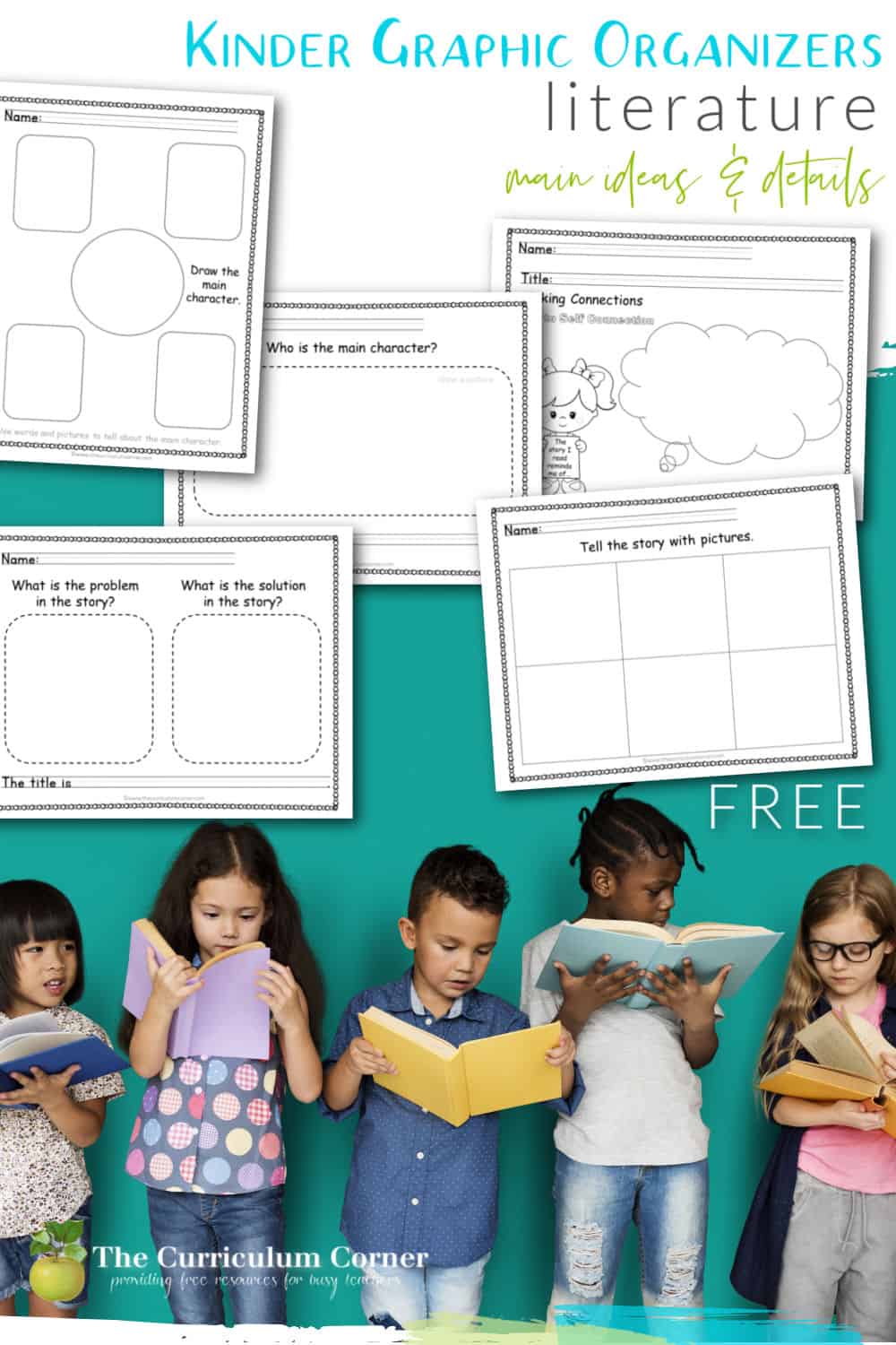 Graphic Organizers for Literature - The Kinder Corner