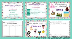 Retelling Unit of Study - The Kinder Corner