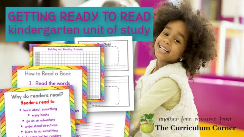 Getting Ready to Read - The Kinder Corner