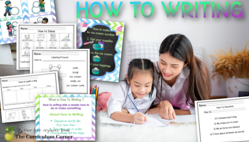 Unit of Study: How to Writing - The Kinder Corner