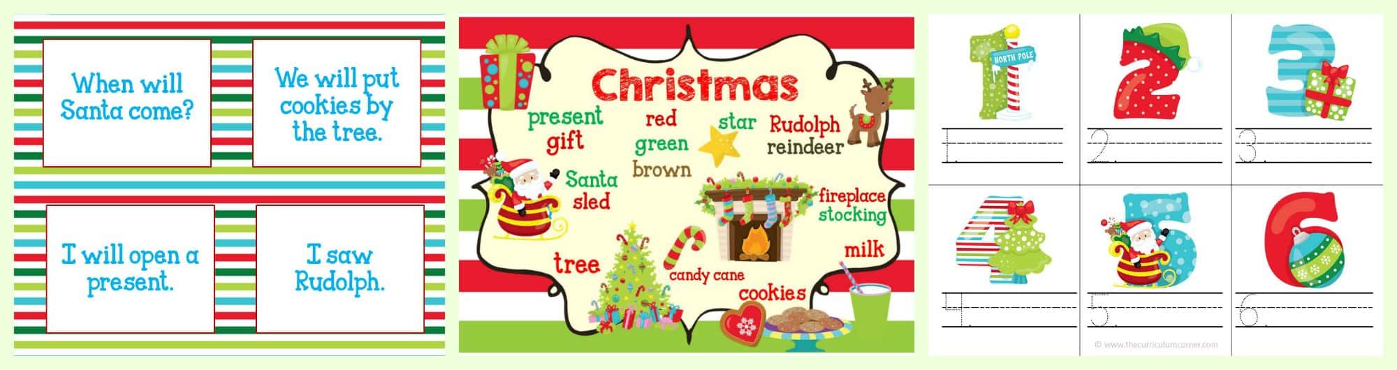 Christmas Math & Literacy Centers - The Kinder Corner