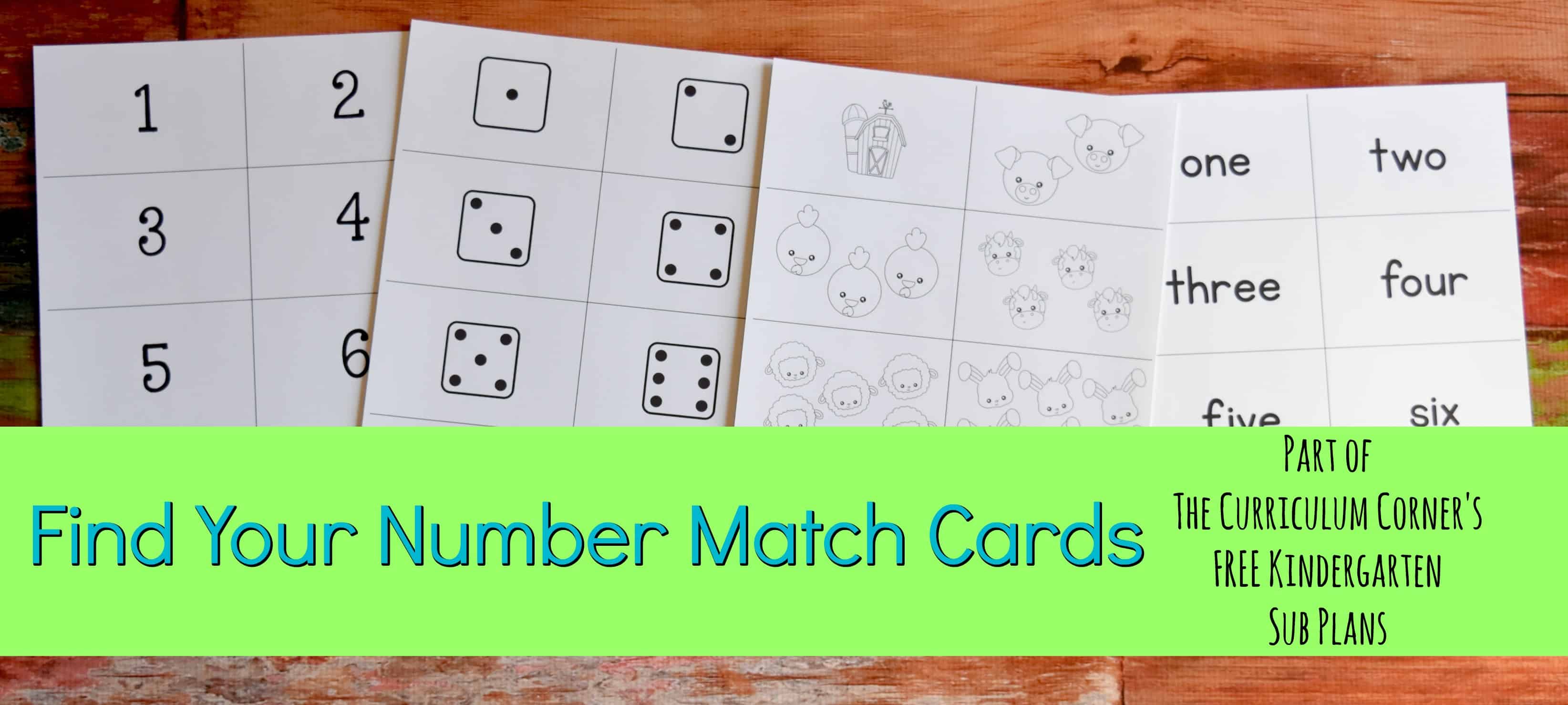 Kindergarten Sub Plans - Set 2 - The Kinder Corner