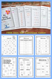 Spring Print & Go Pages - The Kinder Corner