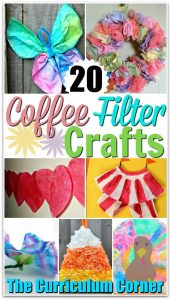20 Coffee Filter Crafts - The Kinder Corner