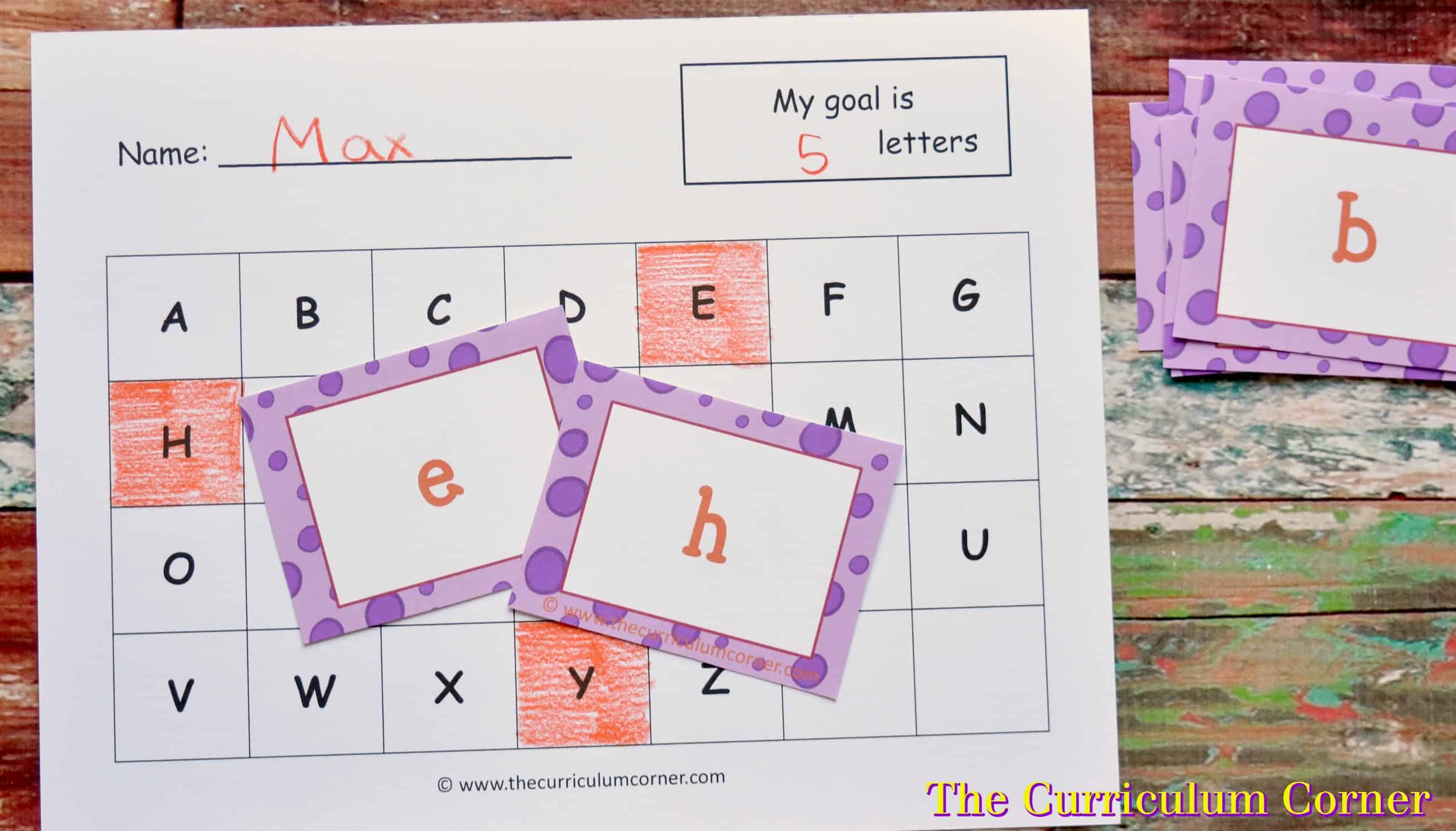 Back to School Math & Literacy Centers - The Kinder Corner