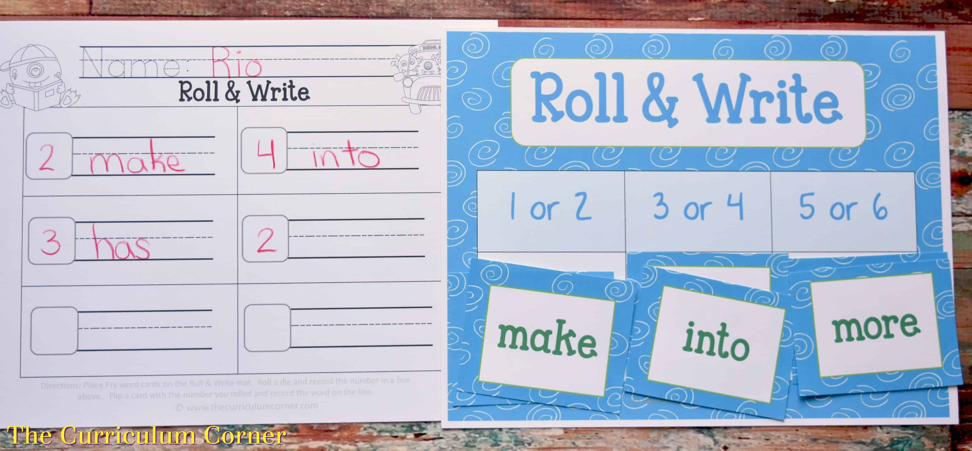 Back to School Math & Literacy Centers - The Kinder Corner