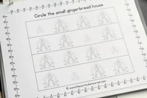 Gingerbread Reading Binder - The Kinder Corner