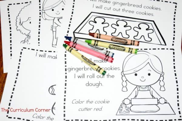 Gingerbread Read & Color Book - The Kinder Corner