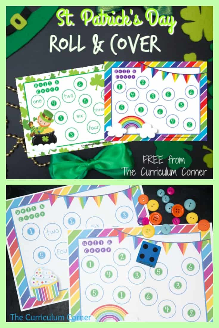 St. Patrick's Day Roll & Cover - The Kinder Corner