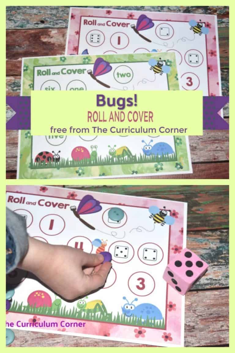 Bugs Roll and Cover 1-10 - The Kinder Corner