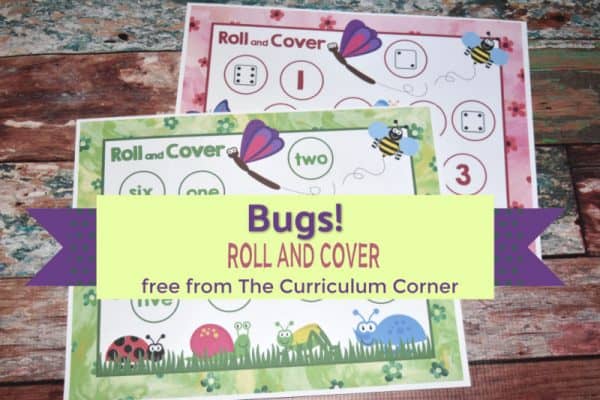 Bugs Roll and Cover 1-10 - The Kinder Corner