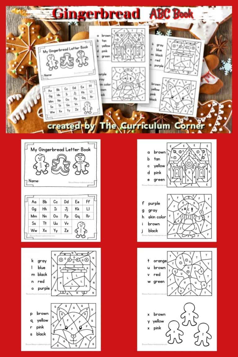 Gingerbread ABC Book - The Kinder Corner