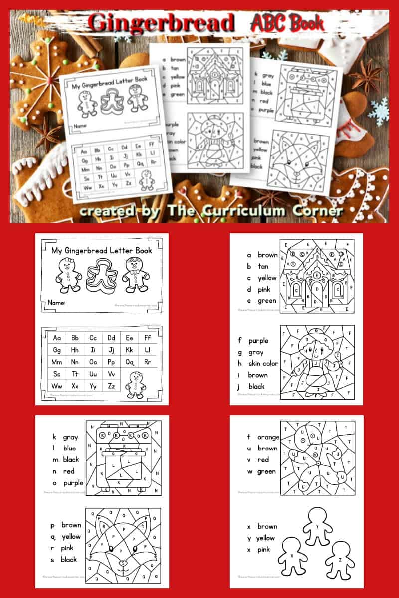 Gingerbread ABC Book - The Kinder Corner