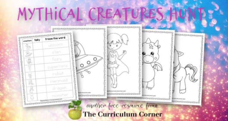 Mythical Creatures Hunt - The Kinder Corner